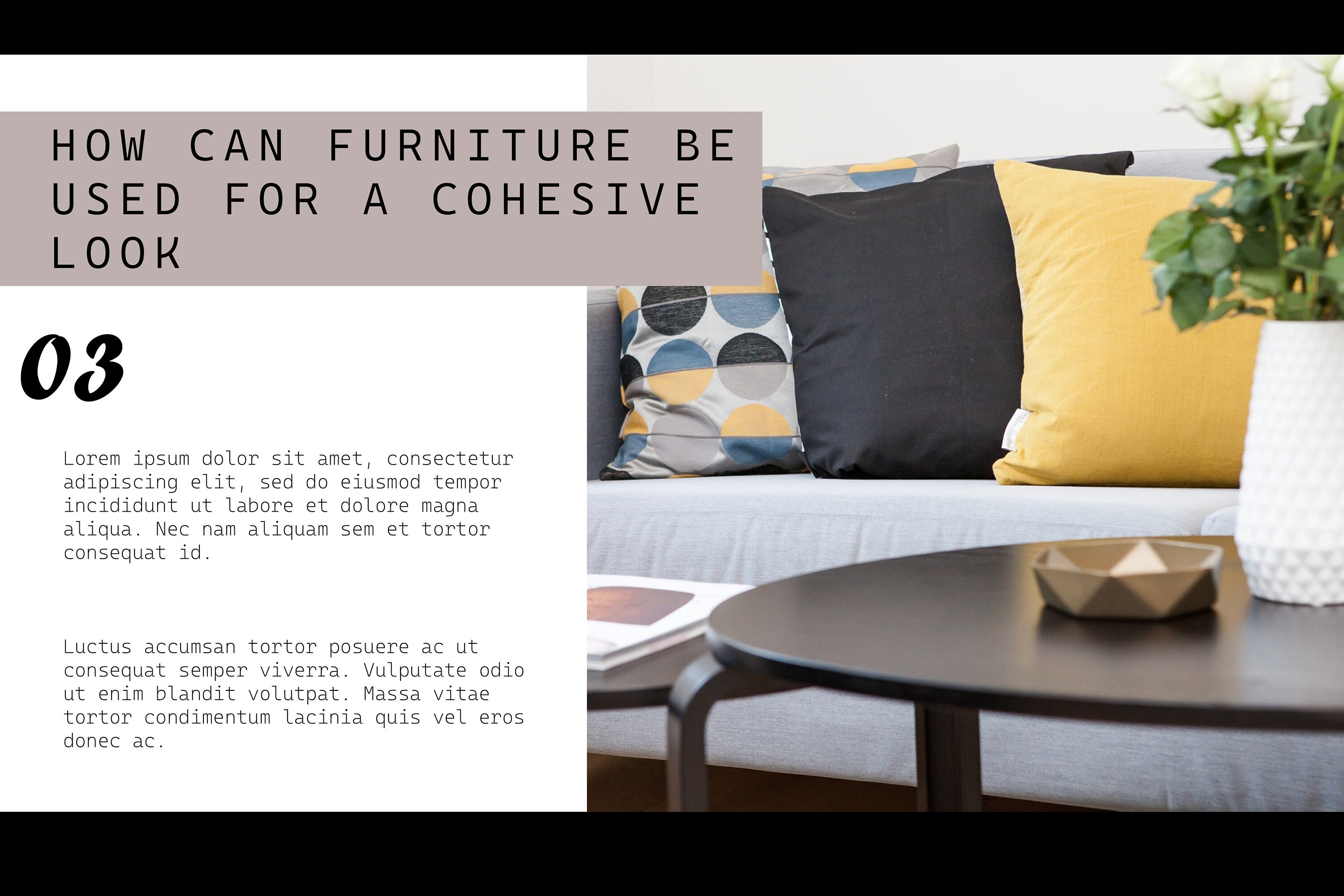 Simplistic & Clean Modern Portfolio Powerpoint Template Academic ...