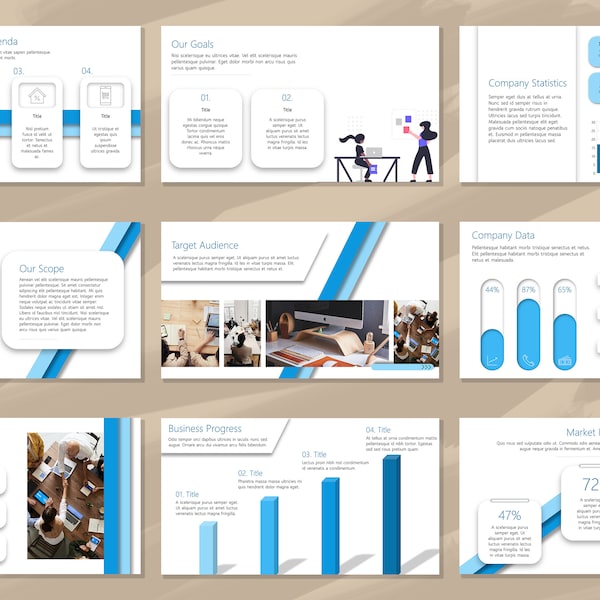 Modern Powerpoint - Etsy Modern Powerpoint - Etsy