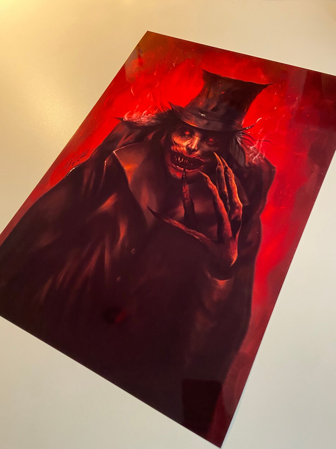 Art Print "the Babadook" Digital Painting - Etsy