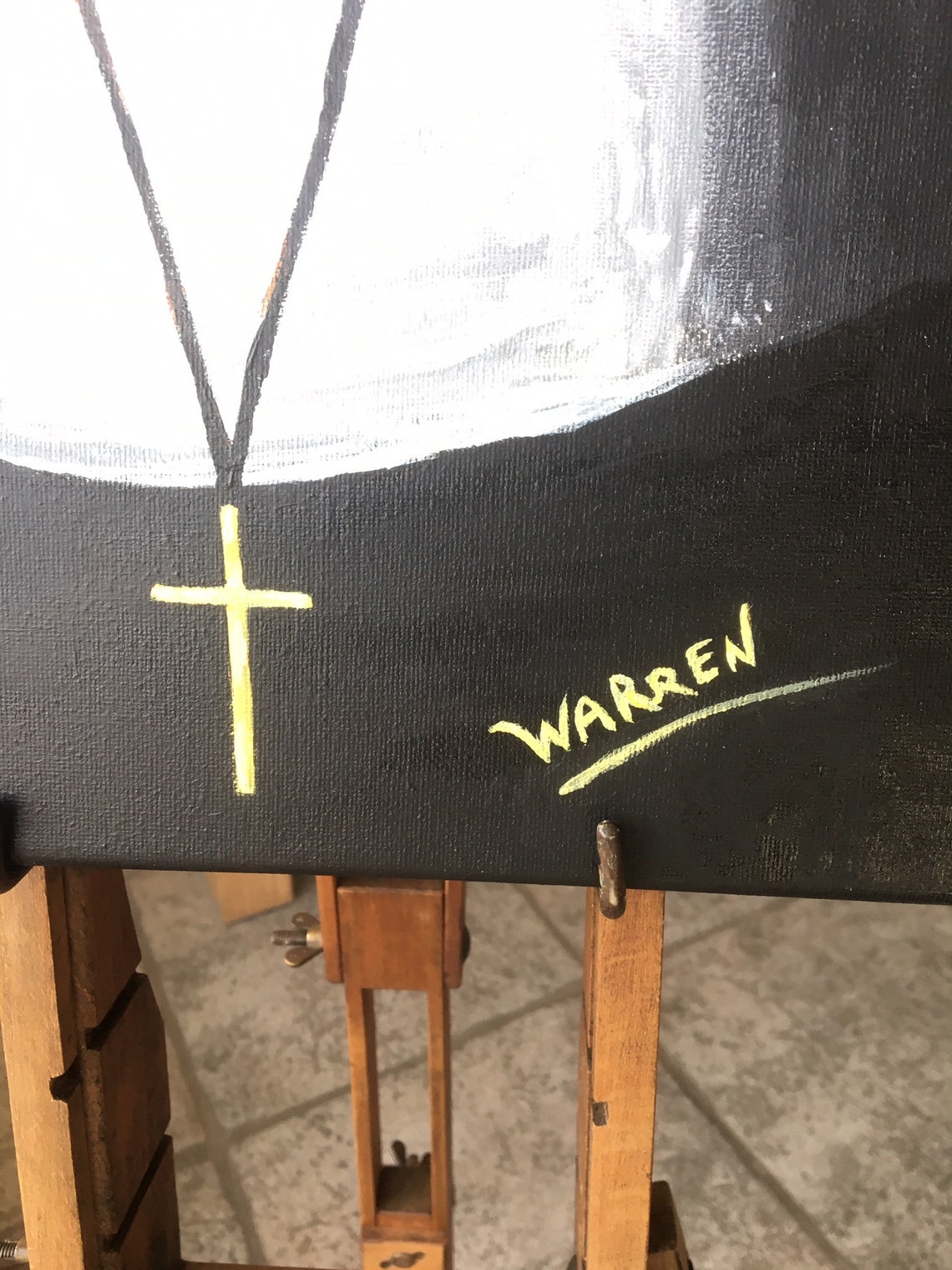 Valak Painting Replica Print Canvas demon Nun the Conjuring | Etsy