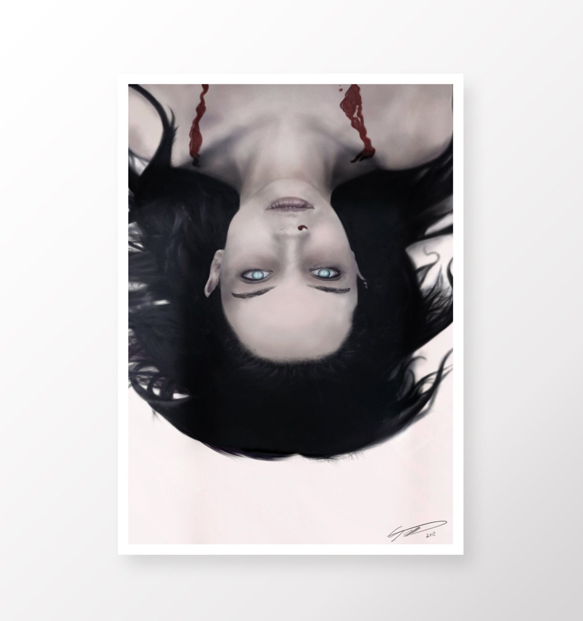 Art Print jane Doe A4 Digital Painting the Autopsy - Etsy