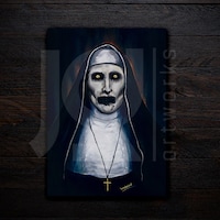 Valak, Demon Nun Head Model - Etsy