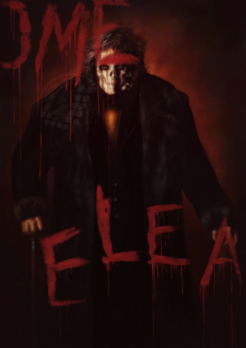 Hugh Crain Painting Replica Canvas the Haunting Movie - Etsy