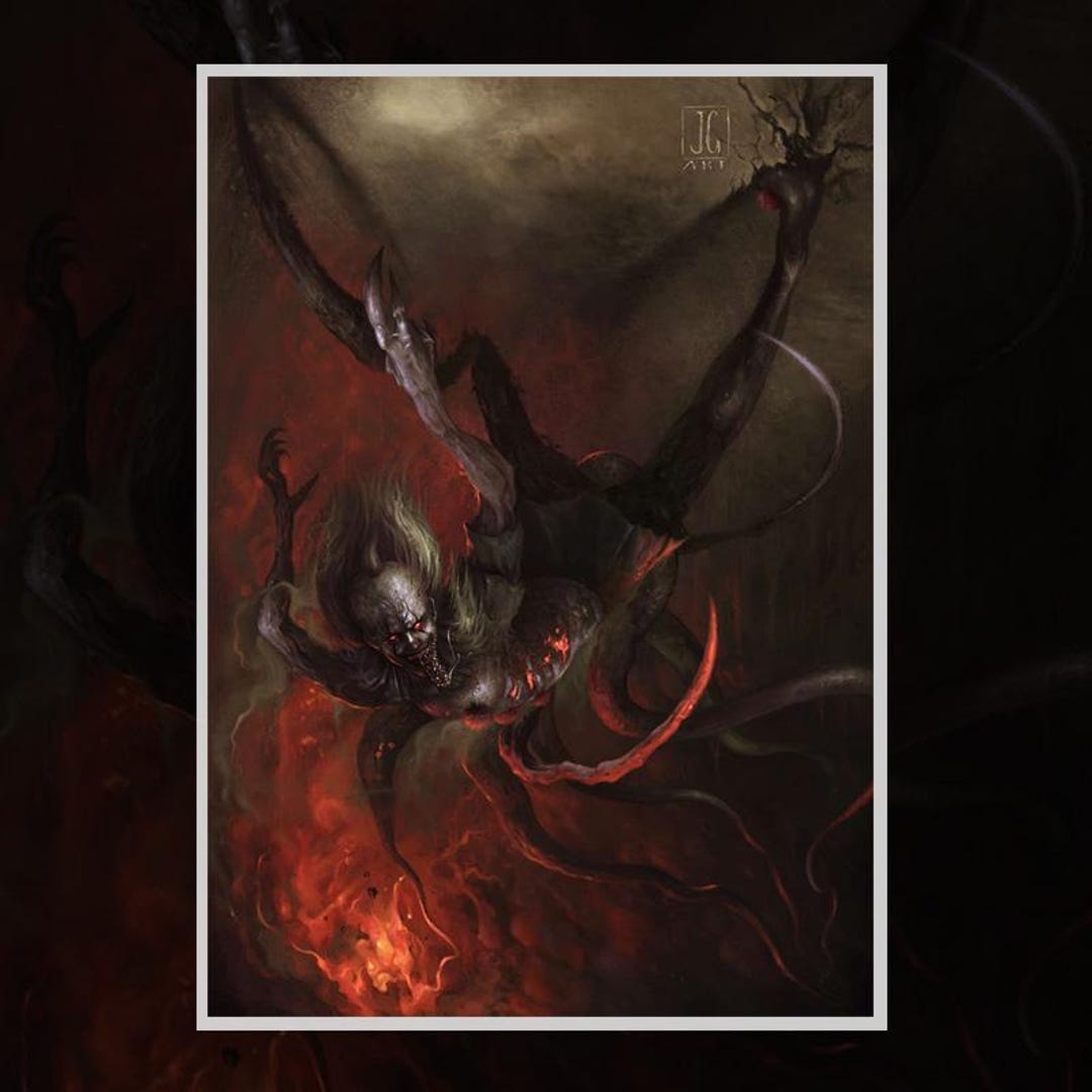 Art Print "crawling" Pennywise IT Digital Painting - Etsy