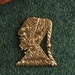 Hooded Head Medieval Badge Replica. Pilgrim Pin for a Hat or a Cloak ...