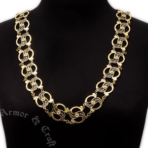 Medieval Livery Chain of Office: Brass Replica of the Collar of Esses ...