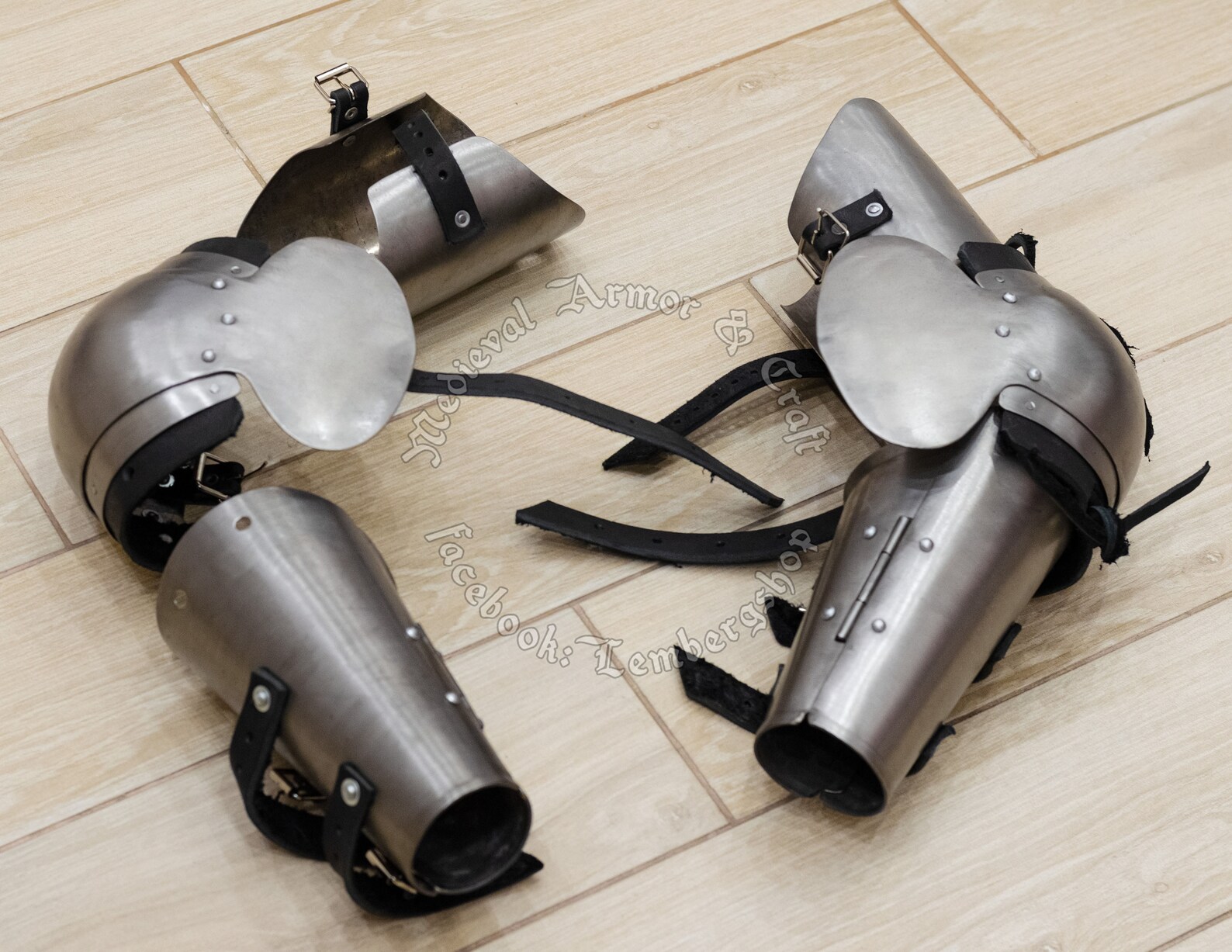 Titanium Arms Set With Floated Elbows for Buhurt. Late - Etsy