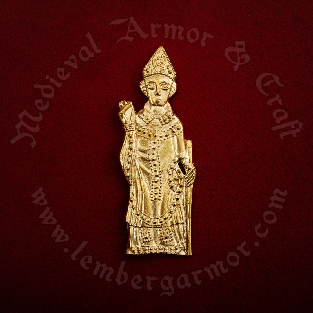 St. Thomas Becket Medieval Pilgrim Badge Replica – Big Pilgrim Pin for ...