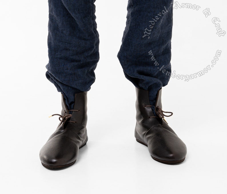 Medieval Reenactment Shoes. Men and Women Medieval Boots. Medieval and ...