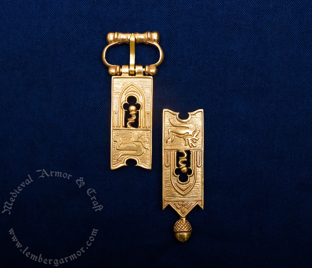 Medieval Casting Belt Set Replica 14th 15th Centuries - Etsy