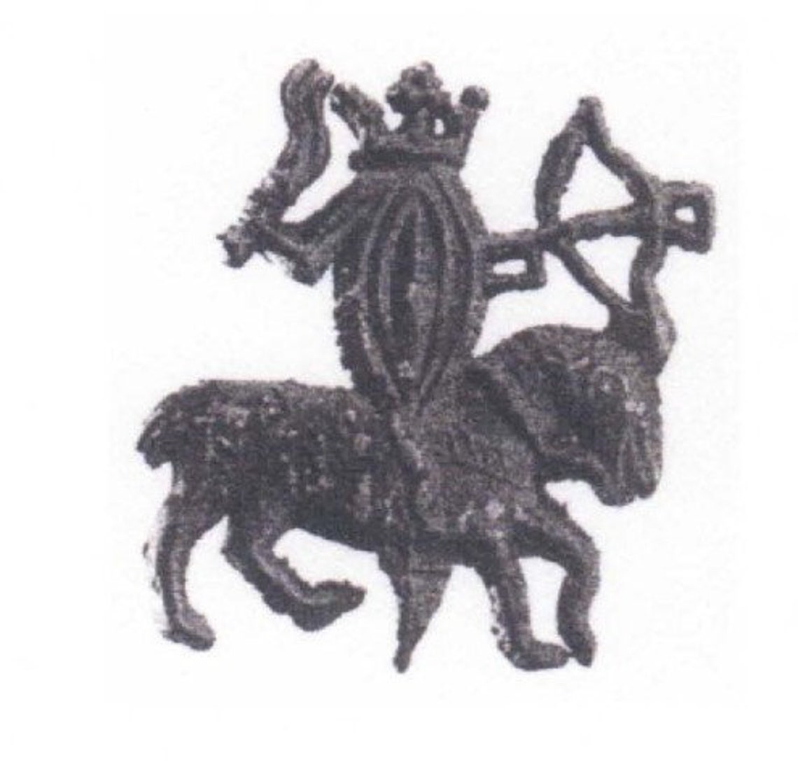 Ironic Shameless Medieval Pilgrim Badge Vulva Hunter With - Etsy