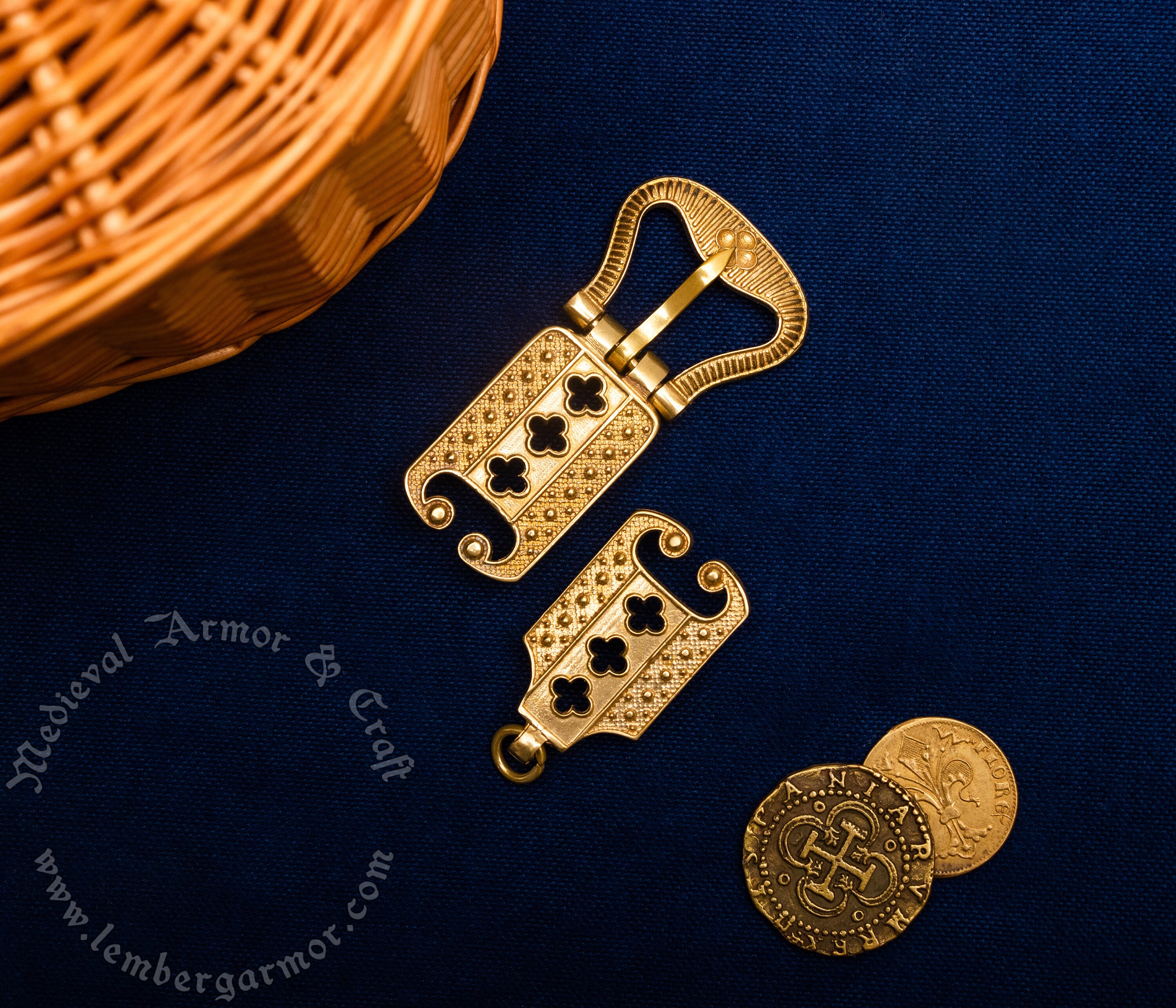 Medieval Casting Belt Set Replica 15th Century, England. Suitable for a ...