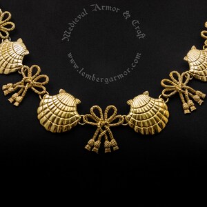 Replica of Medieval Livery Collar With Scallop Shells and Double Knots ...