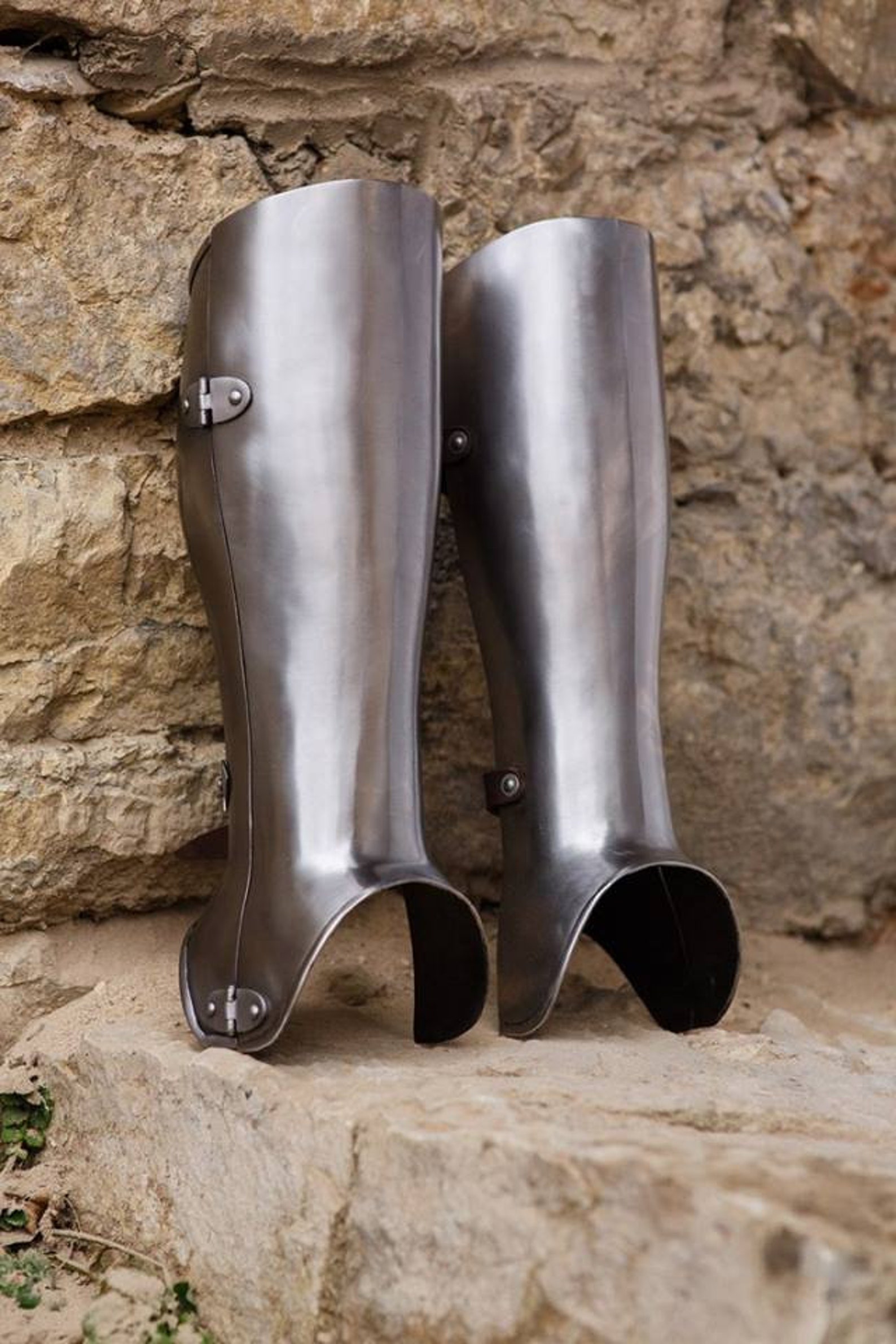 Medieval Greaves 14th-15th Medieval Full Contact | Etsy