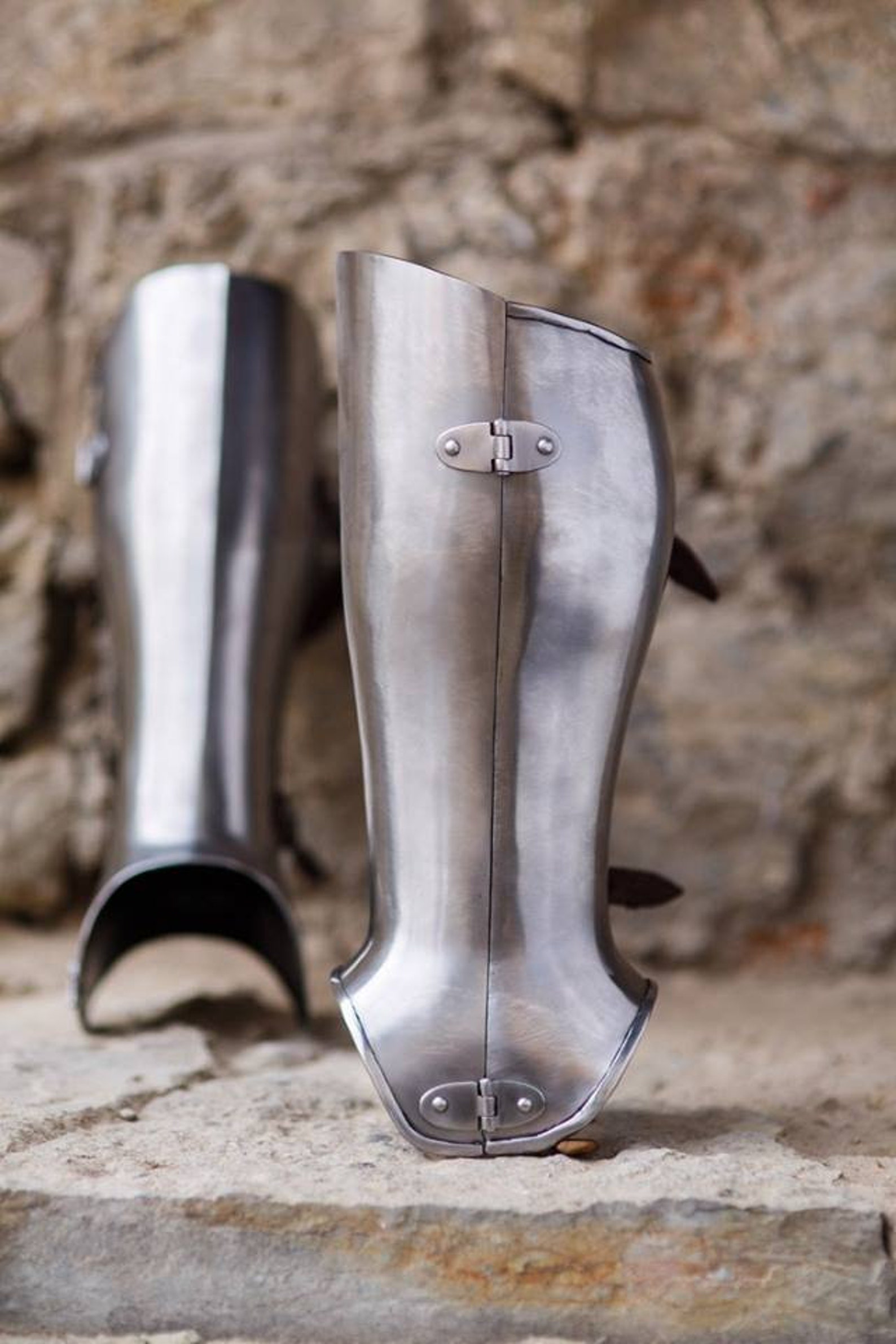 Medieval Greaves 14th-15th Medieval Full Contact | Etsy
