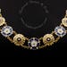 Medieval Livery Collar, Brass Chain of Office With Roses and Suns in ...