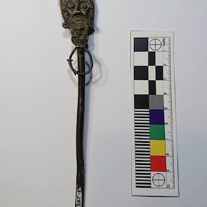 Viking Ringed Long Pin for Heavy Cloaks and Capes With the Head of ...