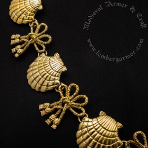 Replica of Medieval Livery Collar With Scallop Shells and Double Knots ...