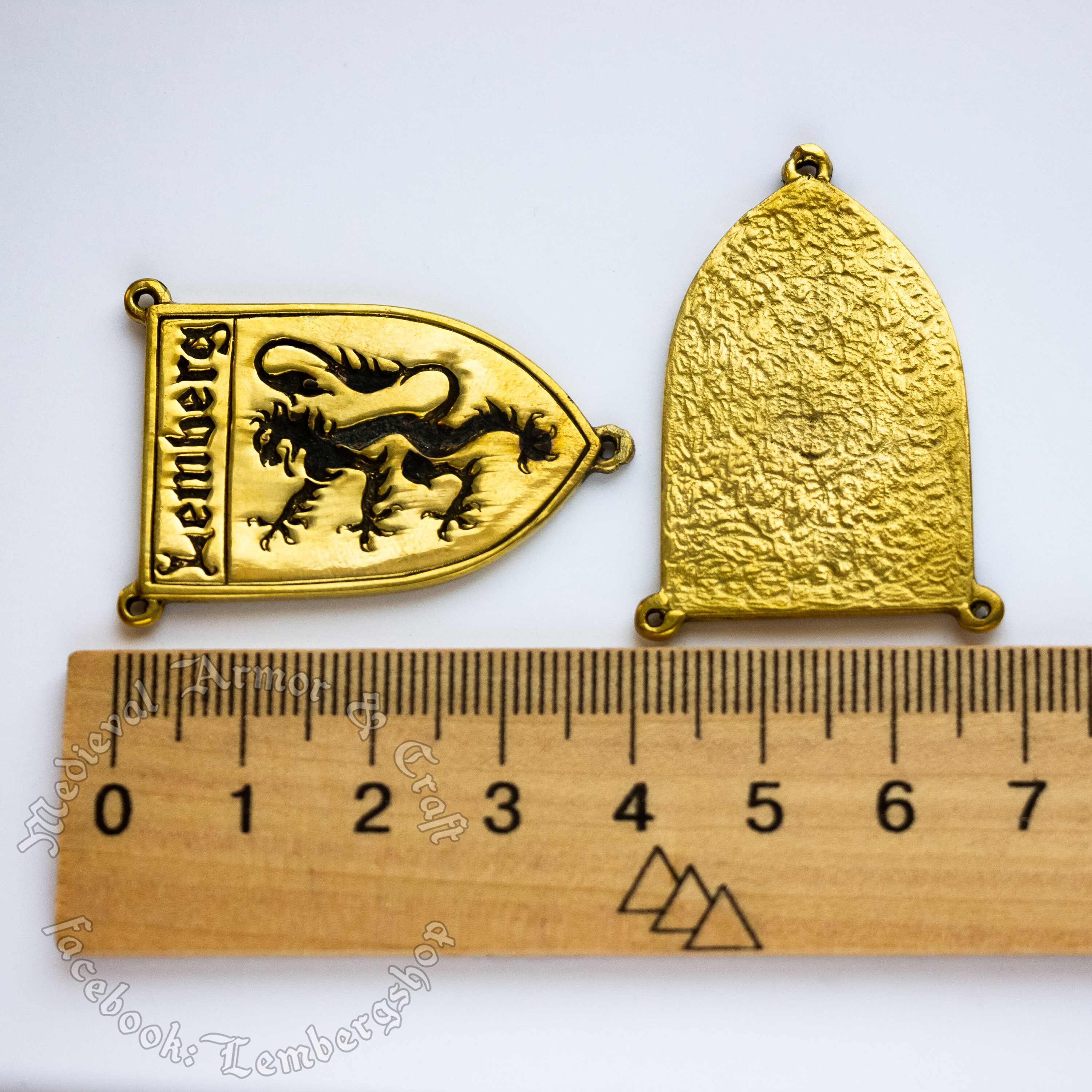 Stand With Ukraine. Ukrainian Reenactment Badge(brass) With Lemberg ...