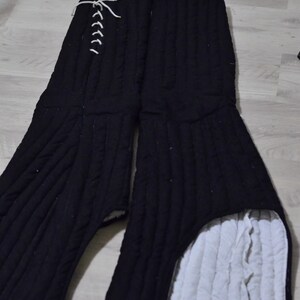Medieval Gambeson Legs for Fighters. Buhurt International, IMCF, SCA ...
