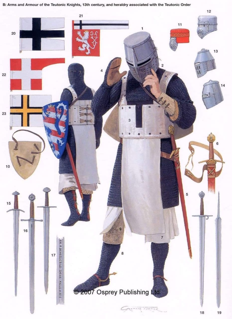 Teutonic Knights Weapons