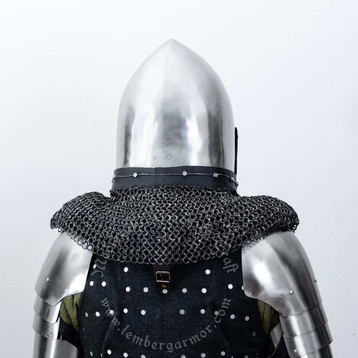 Buhurt Set of Armor footman With Nasal Bascinet. A - Etsy