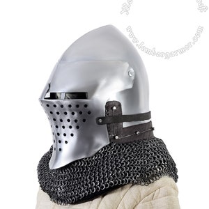 German Bascinet With the Triangle Visor and “splitvisor” Attachment ...