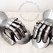 Medieval Hourglass Gauntlets With Extra Protected Thumb for 14th ...