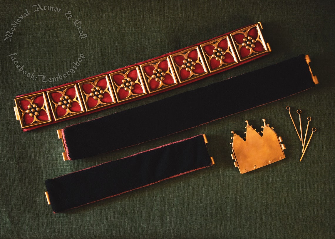 Medieval Knight's Belt Replica With Authentic Extension | Etsy UK