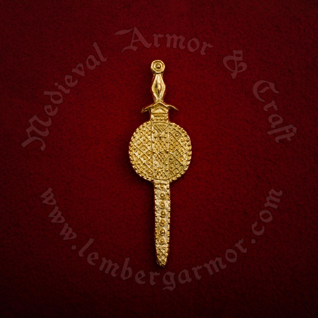 The Sword of Martyrdom - St. Thomas Becket Pilgrim Badge. Pin for Hat ...