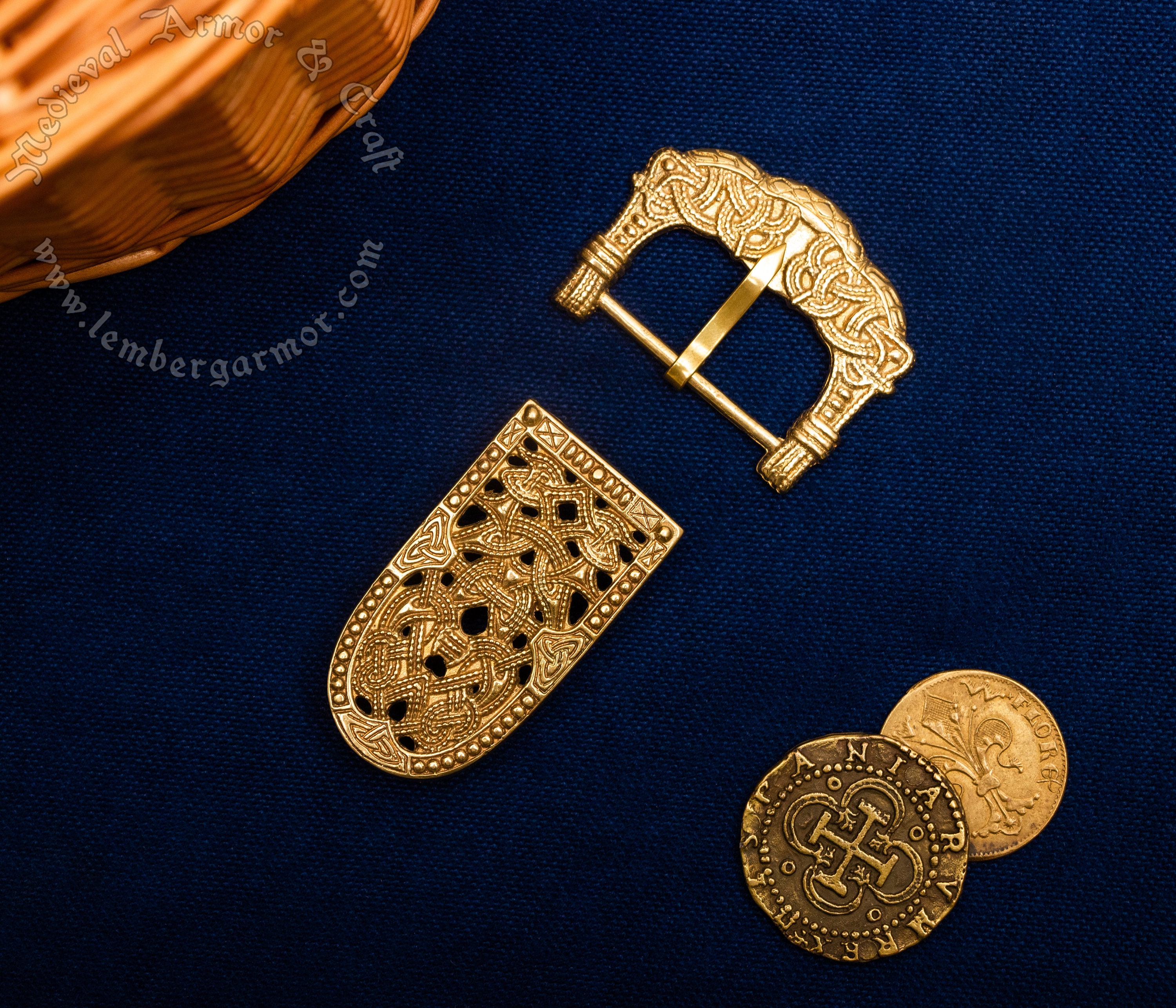 Viking Casting Belt Set Replica Late 9th Century, Norway. Suitable for ...