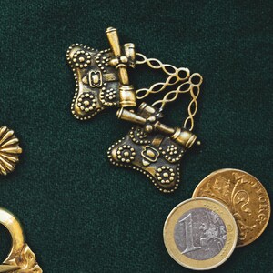 Medieval Pin of Bag and Knife, Pilgrim Badge for the 14-15th-century ...