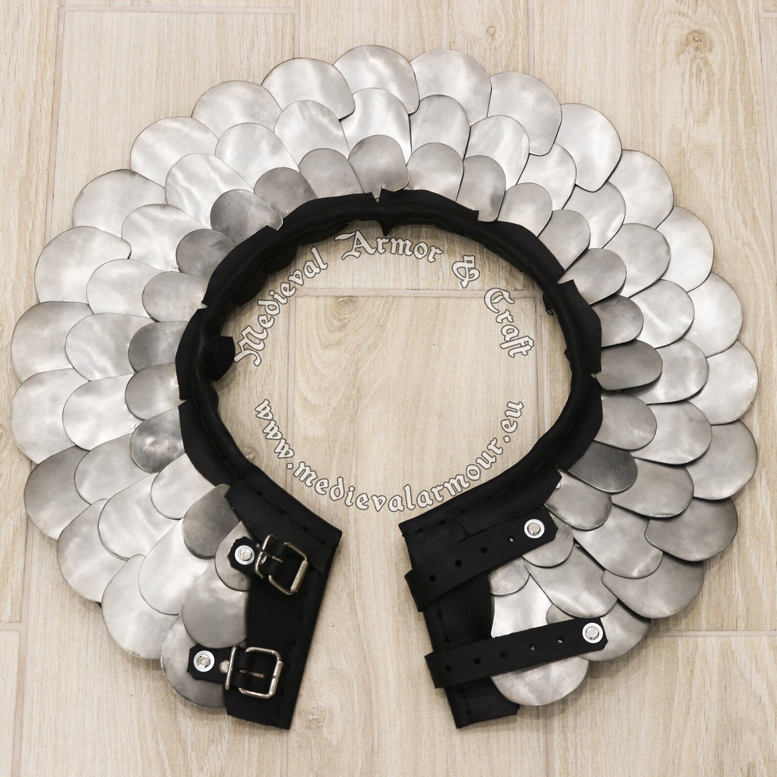 Scale Neck Protection Armor. Plate Titanium Aventail Pelerine - Etsy