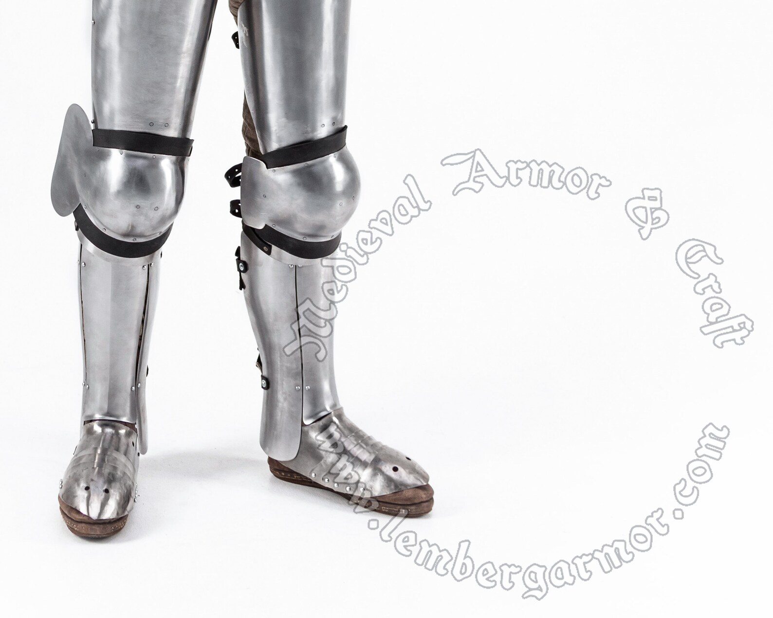 Closed Anatomical 4-parts Greaves. - Etsy