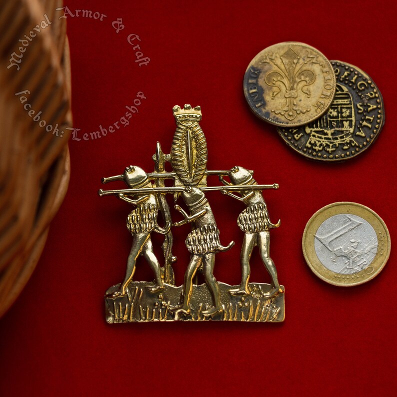 Shameless Medieval Pilgrim Badge Phalluses Carrying a Vulva on - Etsy