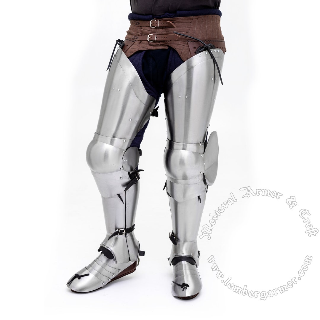 Tempered Plate Legs Armor Set for Buhurt "yeomen". A Set of Hips ...