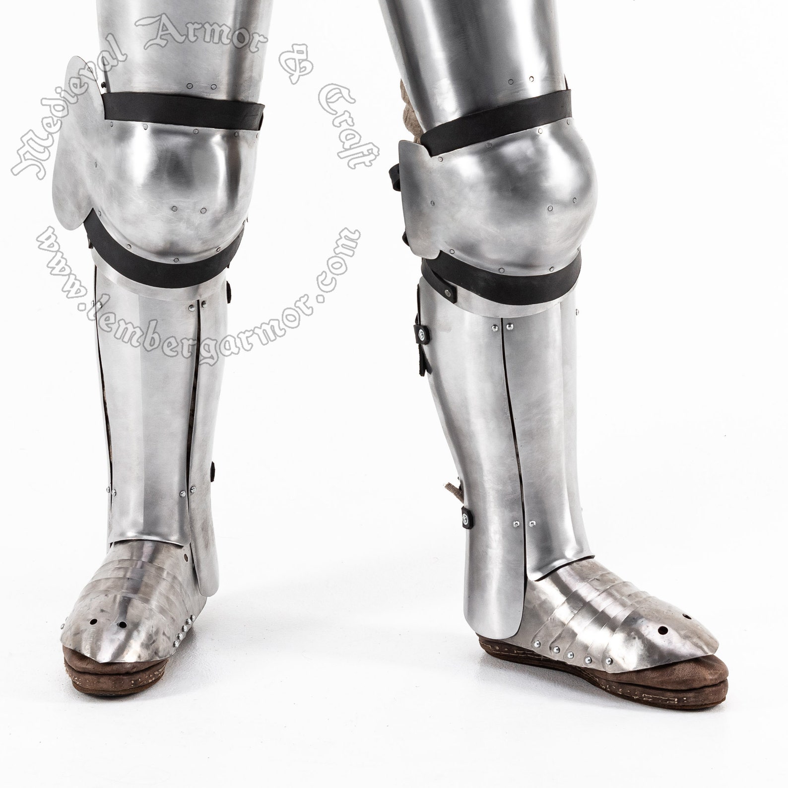 Closed Anatomical 4-parts Greaves. - Etsy