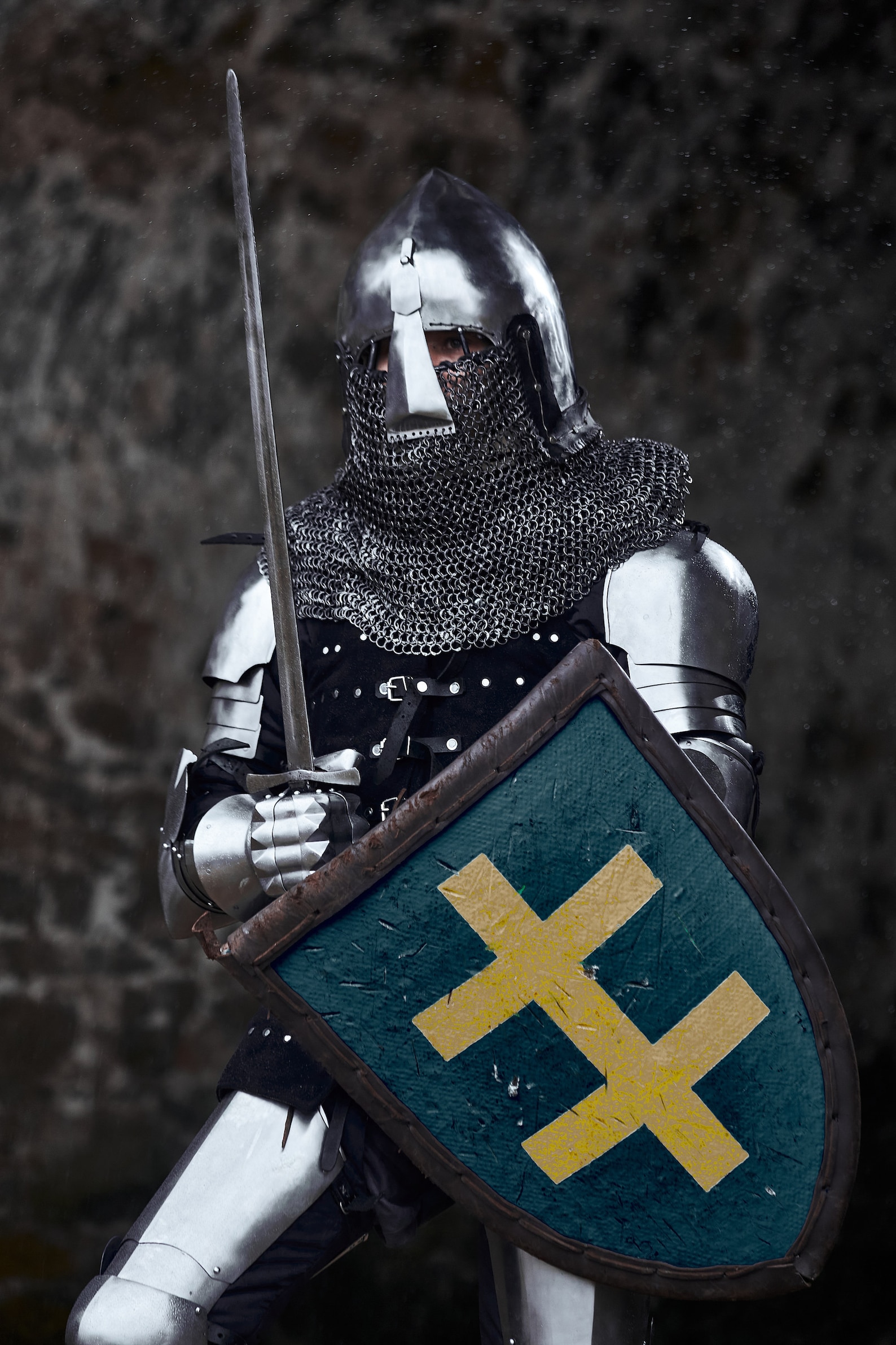 Full Set of Buhurt Armor "chuburg Knight" 1380 Year. Famous Ukrainian ...