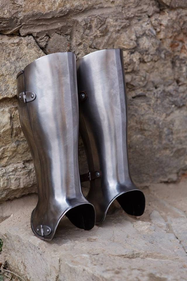 Medieval Greaves 14th-15th Medieval Full Contact | Etsy