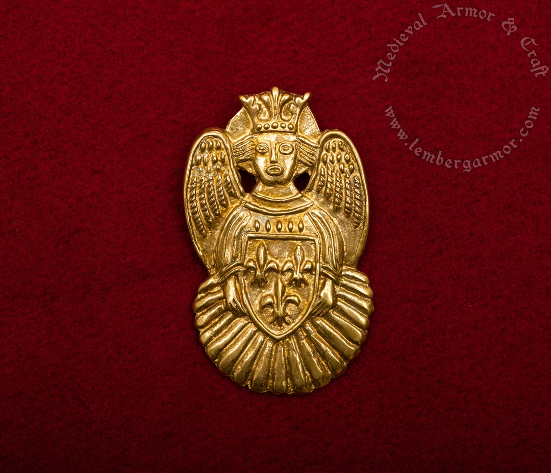 Saint Michael Medieval Badge Replica. Pilgrim Pin for a Hat or a Cloak ...