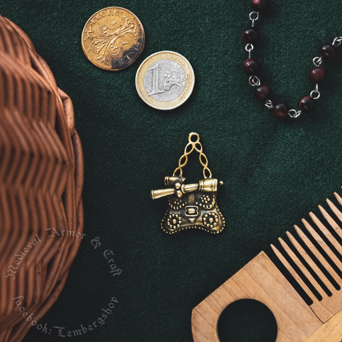 Medieval Pin of Bag and Knife Pilgrim Badge for the - Etsy