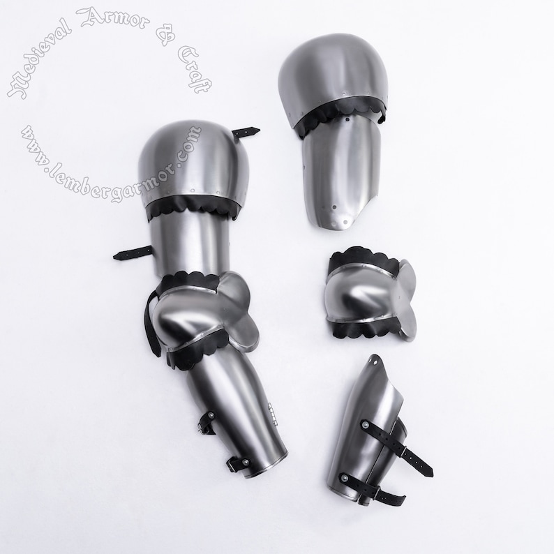 Floating Arms Set for Buhurt . Tempered Shoulders Bracers - Etsy