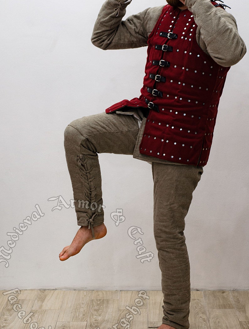 Red Brigandine Type Wimbledon for Set 1300-1430. Can Be Used - Etsy