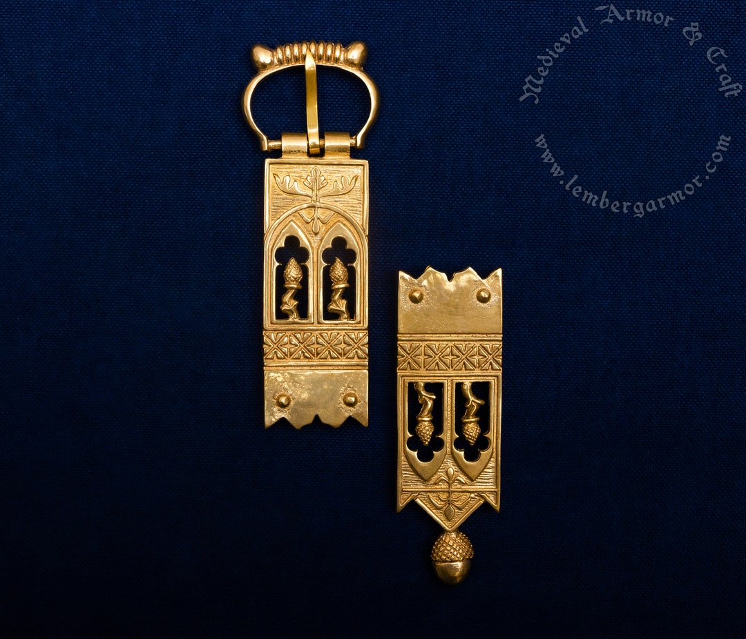 Medieval Casting Belt Set Replica 14th-15th Centuries - Etsy