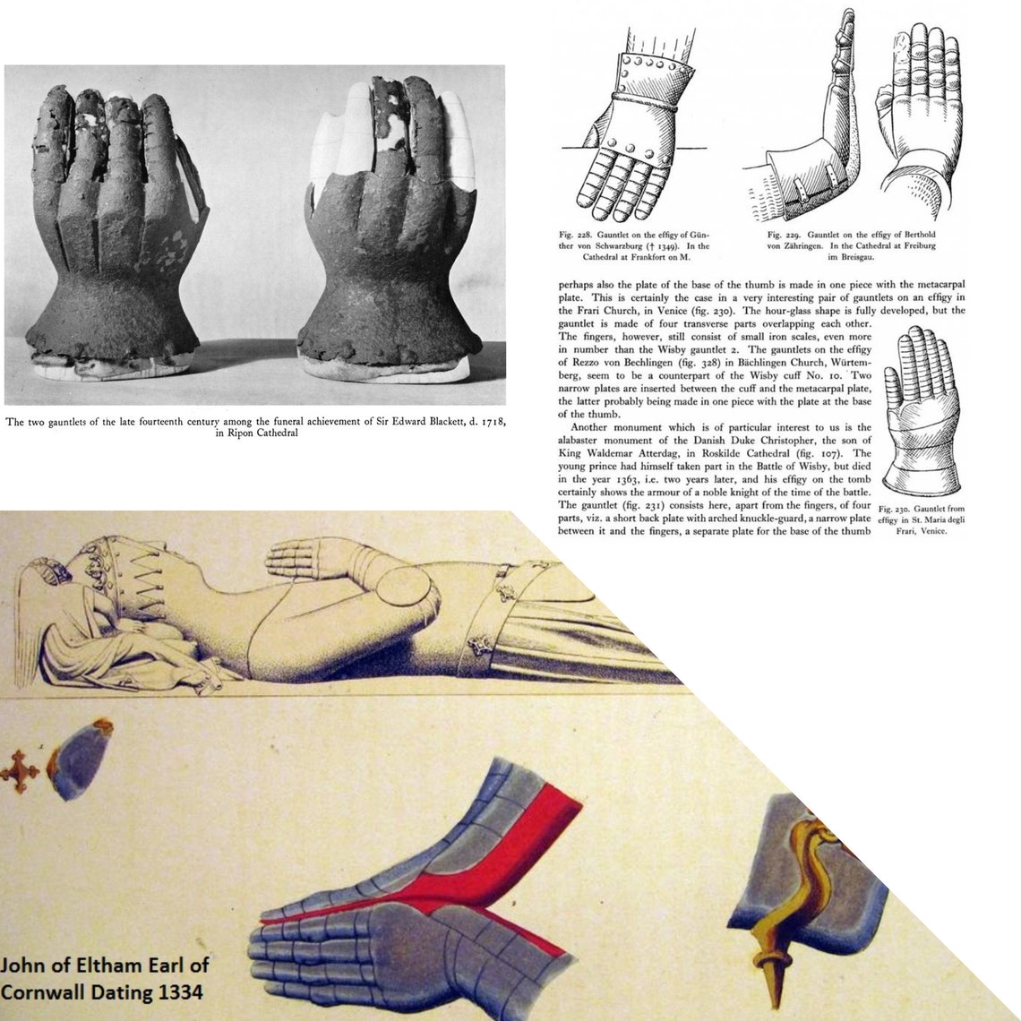 Medieval Hourglass Gauntlets With Extra Protected Thumb for | Etsy