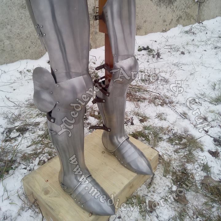 Set of Plate Legs chuburg Knight for Buhurt. A Set - Etsy