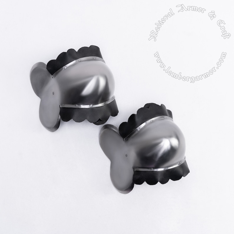 Floating Arms Set for Buhurt . Tempered Shoulders Bracers - Etsy