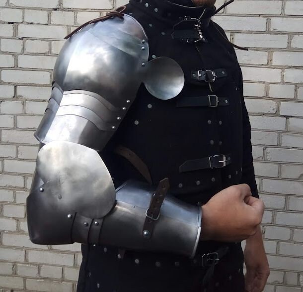 Pauldrons shoulders From Armor in Churburg 1460. Armour - Etsy UK