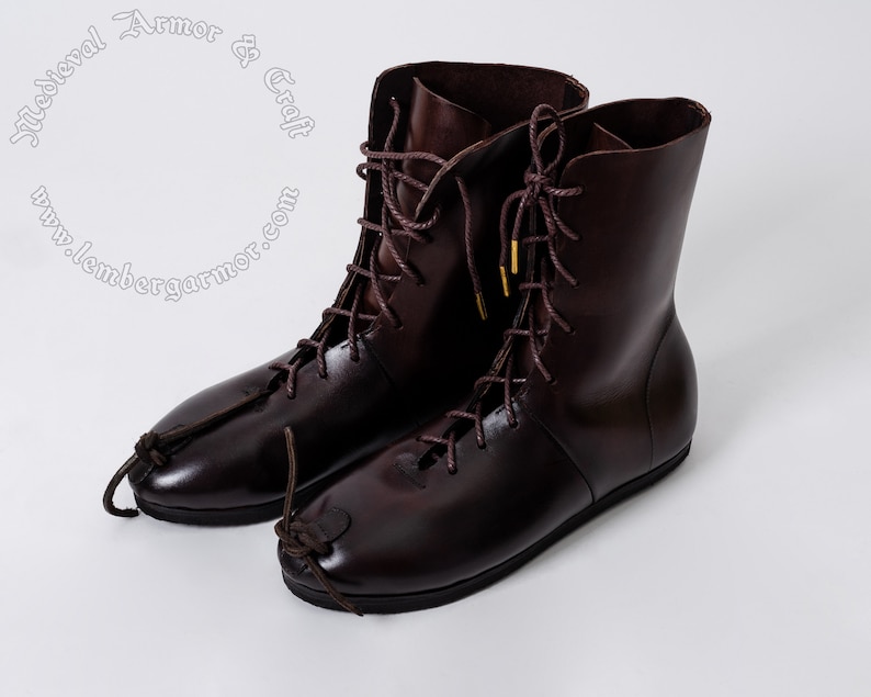 Buhurt Shoes With Straps for the Sabatons. Unisex Medieval Combat Boots ...