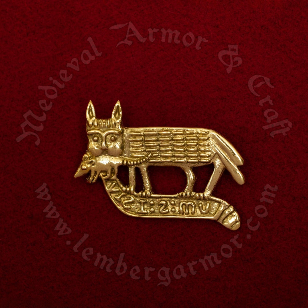 Medieval Pilgrim Badge "visis Mu" ("i’ve Caught the Mouse") Replica of ...